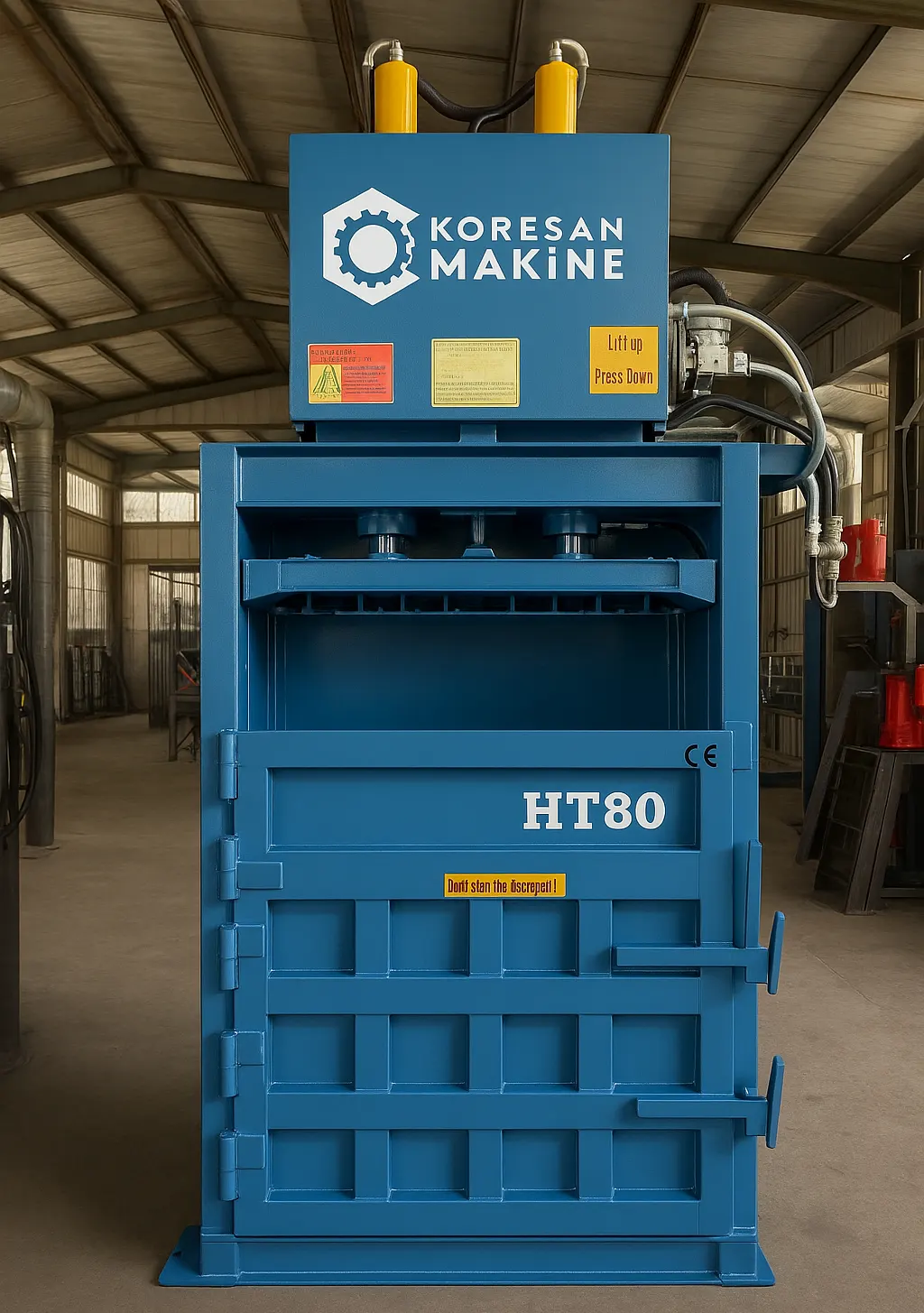 Hurda Balya Presi - Koresan Hurda Balya Pres Makineleri